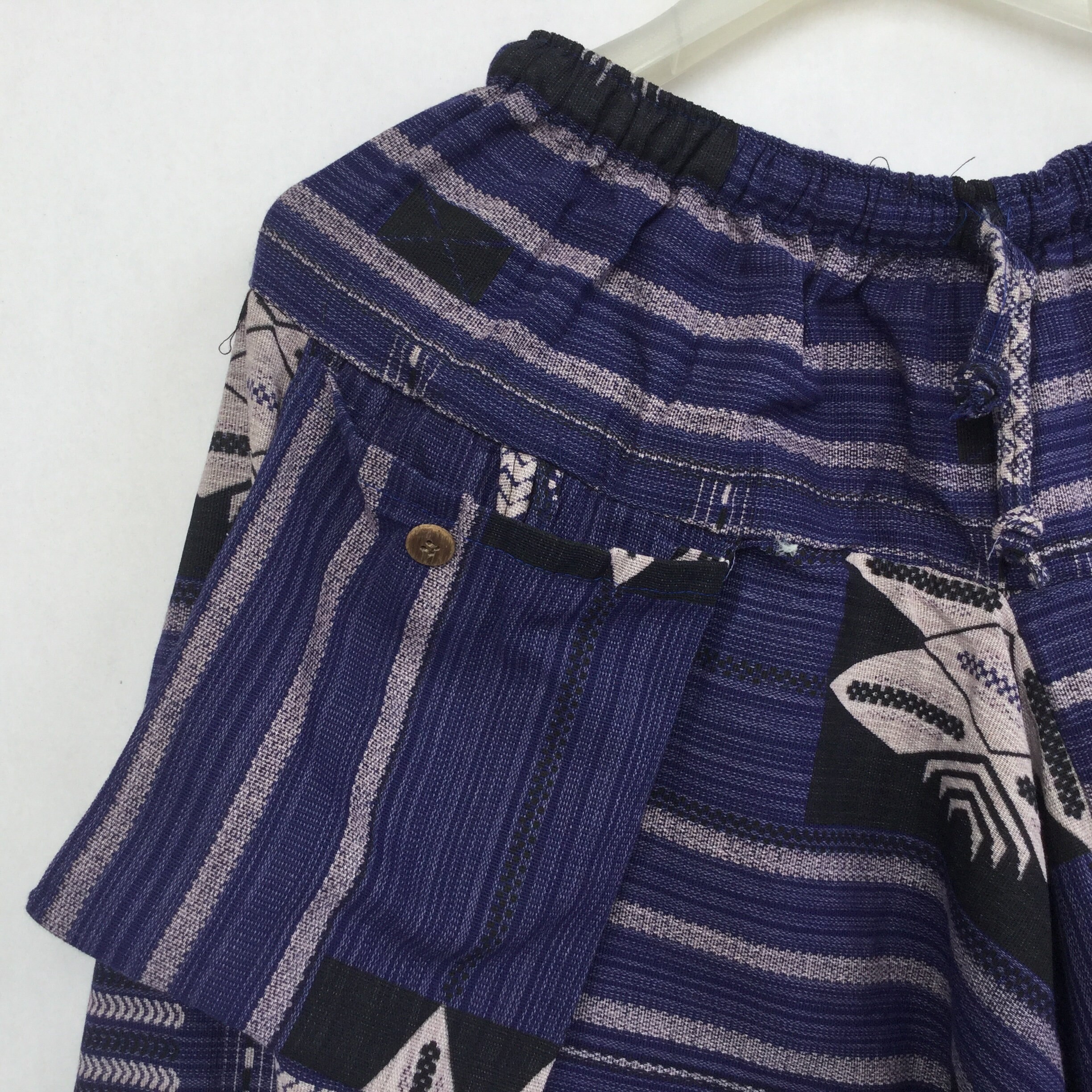 Hot Price !!!!! CK8 Blue Alladin Pants, Harem Pants, Hmong Pants ...