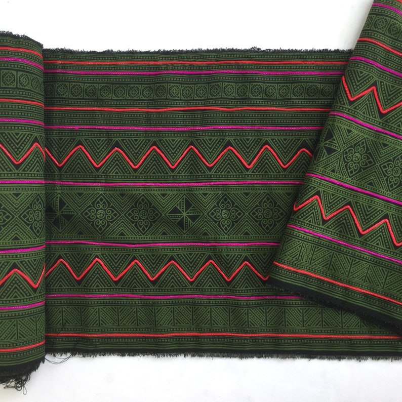 Sale Hmong Cottonvintage Batik Fabric Textilestable - Etsy