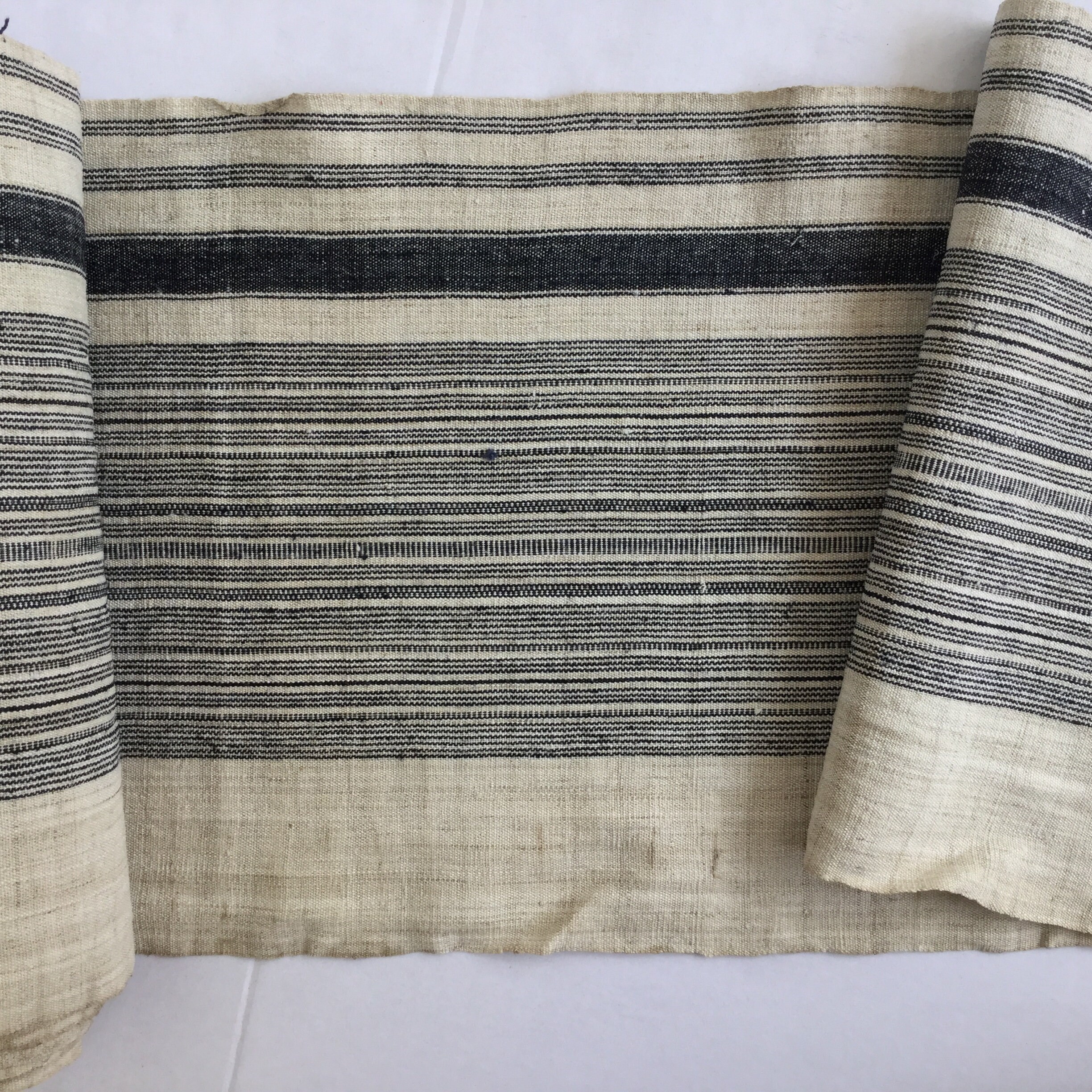 2.10 Meters Long White Natural Hmong Hemp Fabricvintage Hemp | Etsy