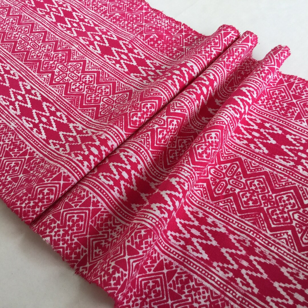 Sale !!!!! Hmong Cotton,vintage Batik Fabric Textiles, Table Runner ...