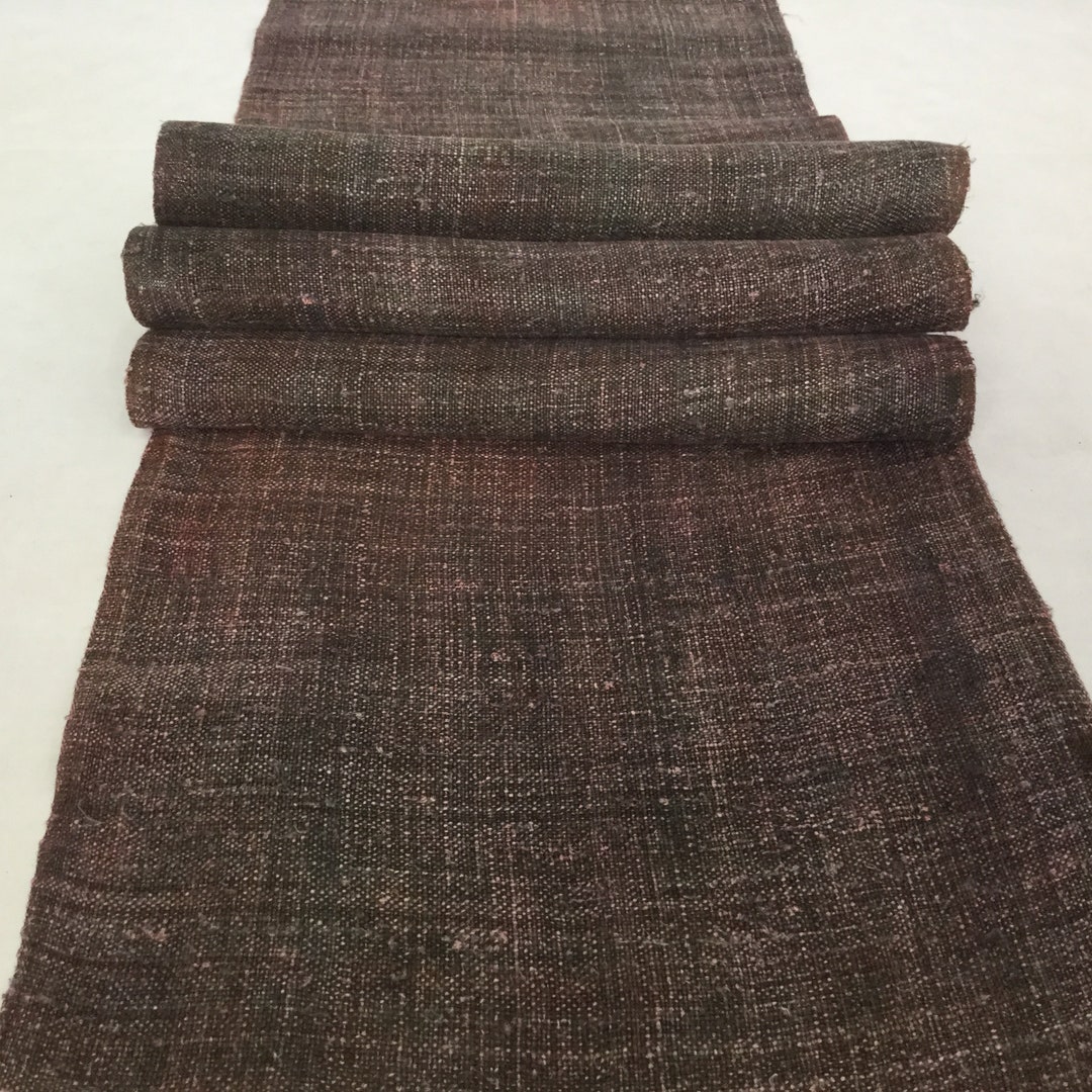 SALE!!!! 2.40 Meters Long Natural Hmong Hemp Fabric, Vintage Hemp Hand ...
