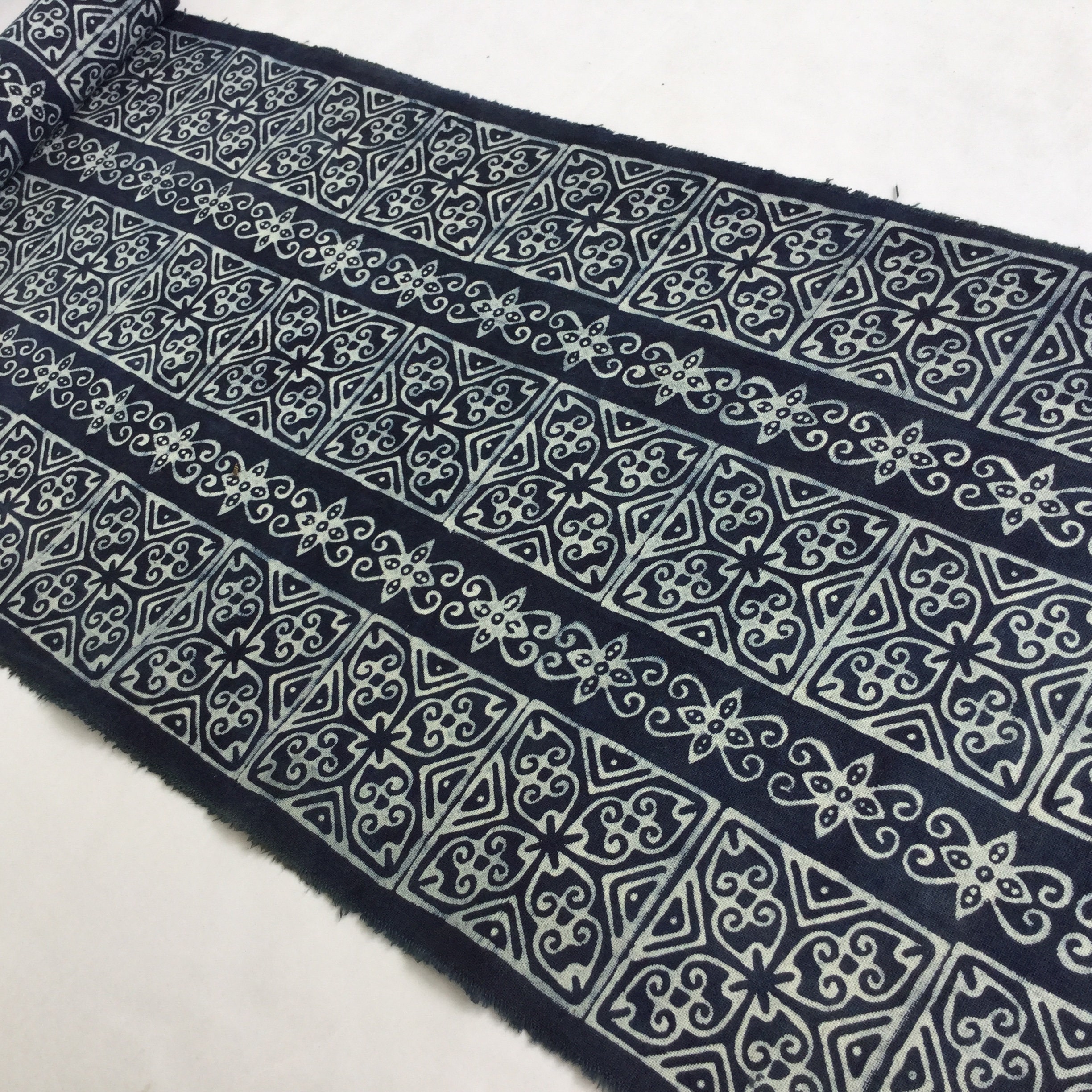 Visual Arts fabric textiles decorated embroidery Hmong hill tribe From ...