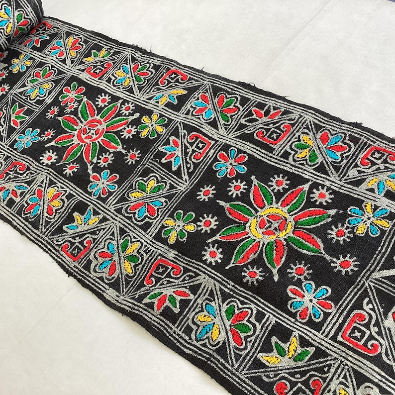 SALE!!!! 2.80 Meters Long Natural Hmong Hemp Fabric, Vintage Hemp Hand ...