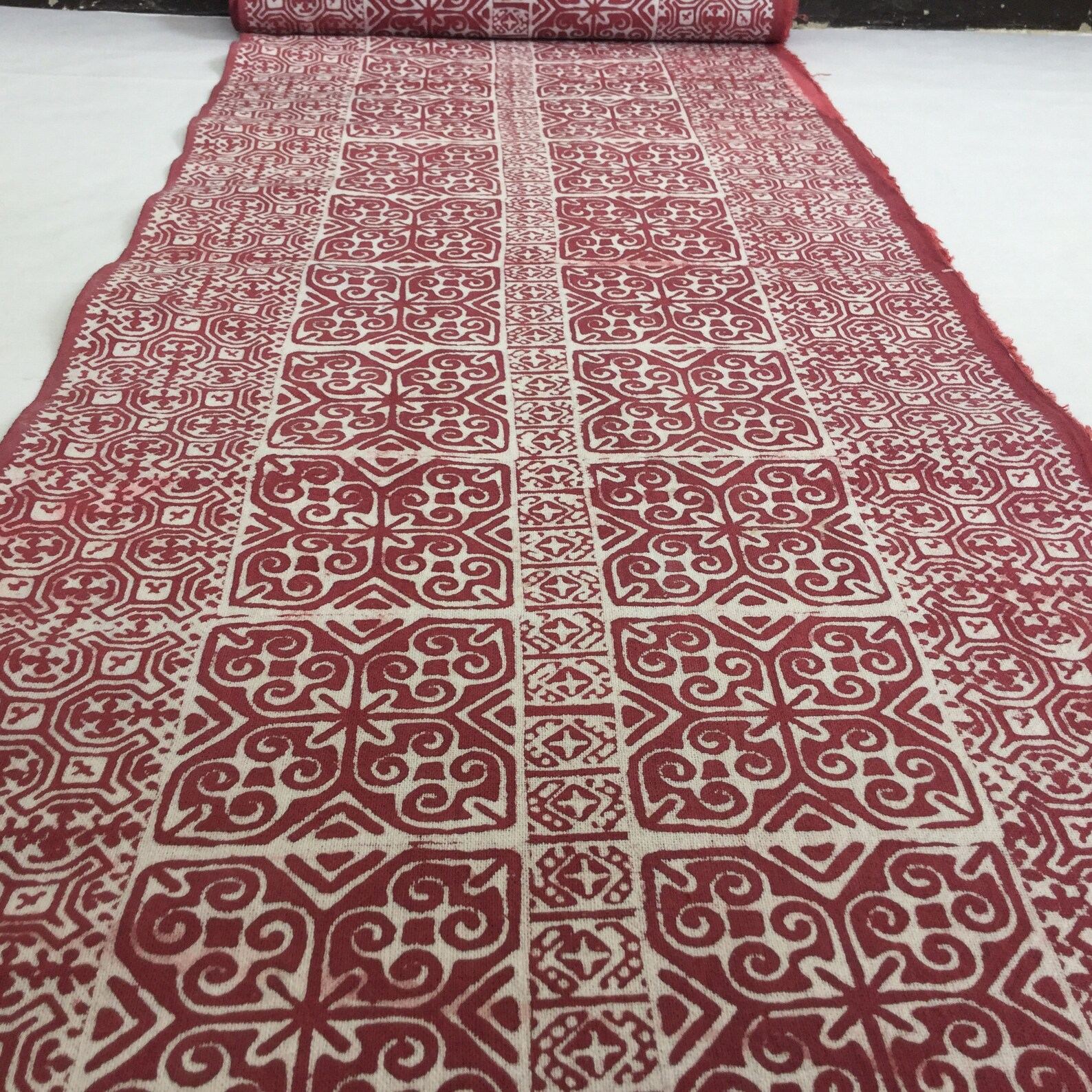 Sale Hmong Cottonvintage Batik Fabric Textiles Table | Etsy