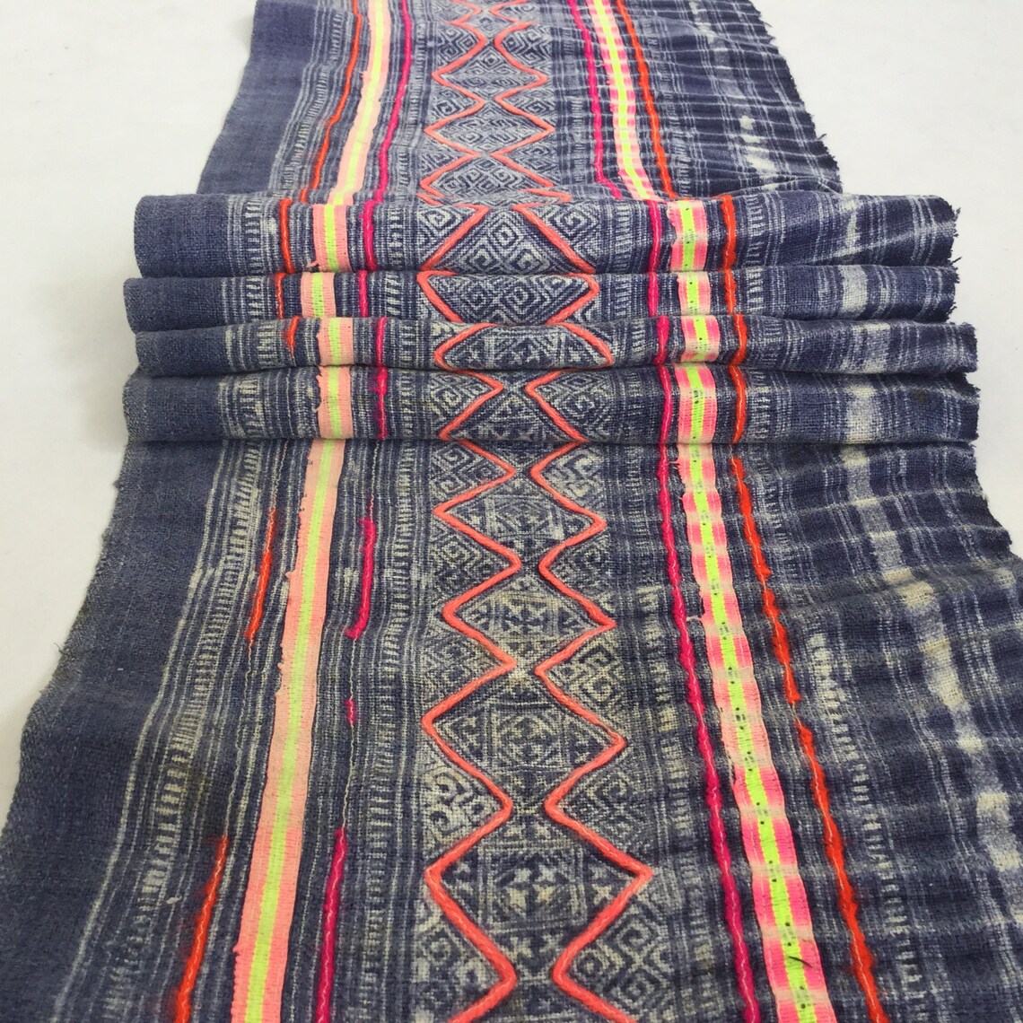 Special 2.9 M Long Natural Hmong Hemp Fabricvintage Hemp - Etsy