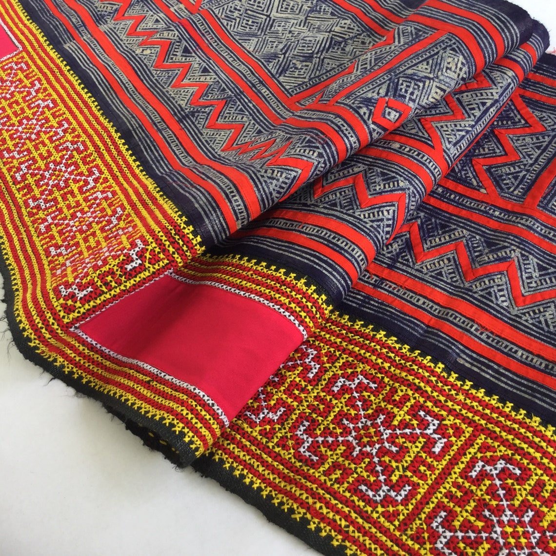 Special Natural Hmong Hemp Fabric Vintage Hemp Hand Dyed - Etsy
