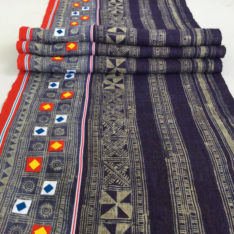 Special Natural Hmong Hemp Fabricvintage Hemp Hand Dyed - Etsy