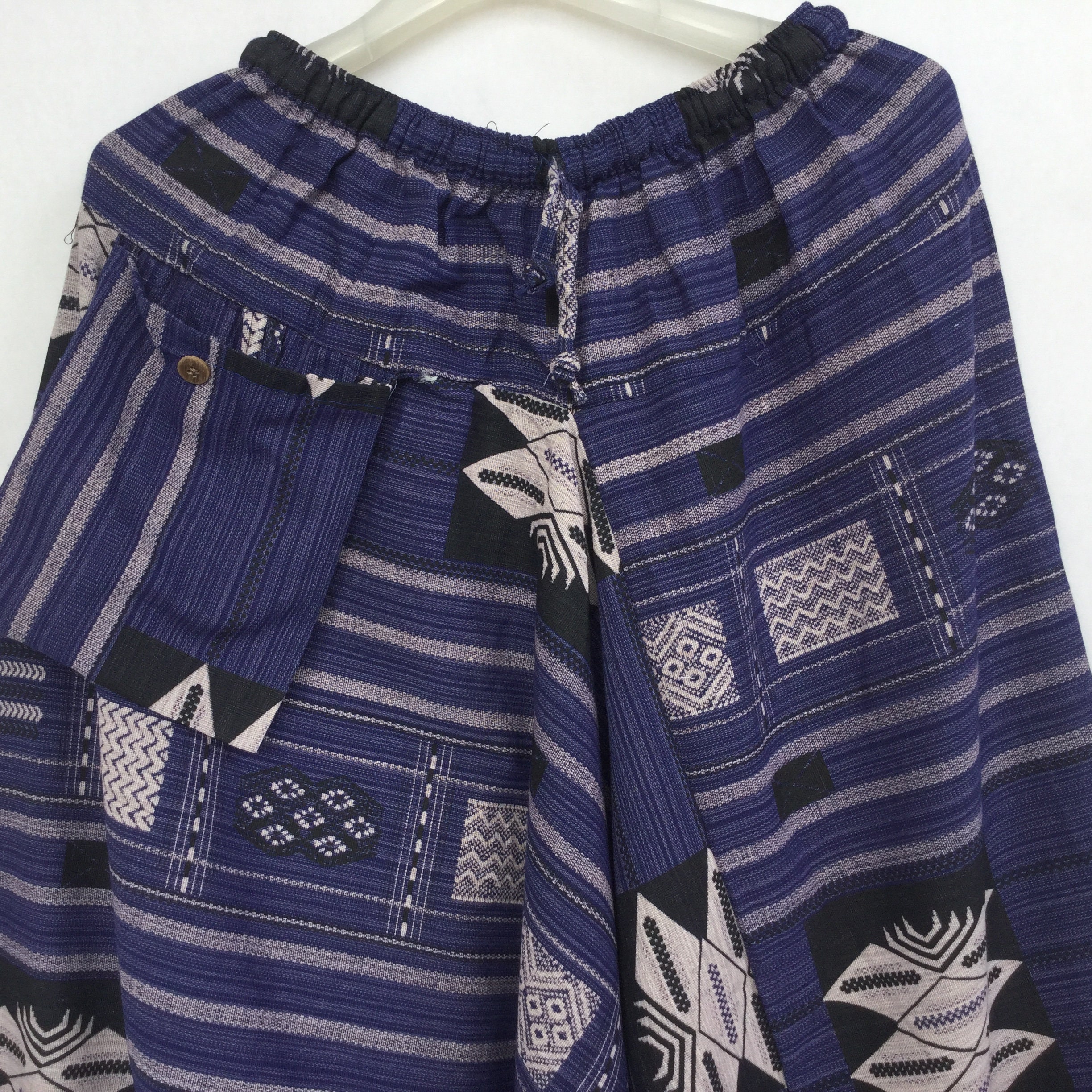 Hot Price !!!!! CK8 Blue Alladin Pants, Harem Pants, Hmong Pants ...