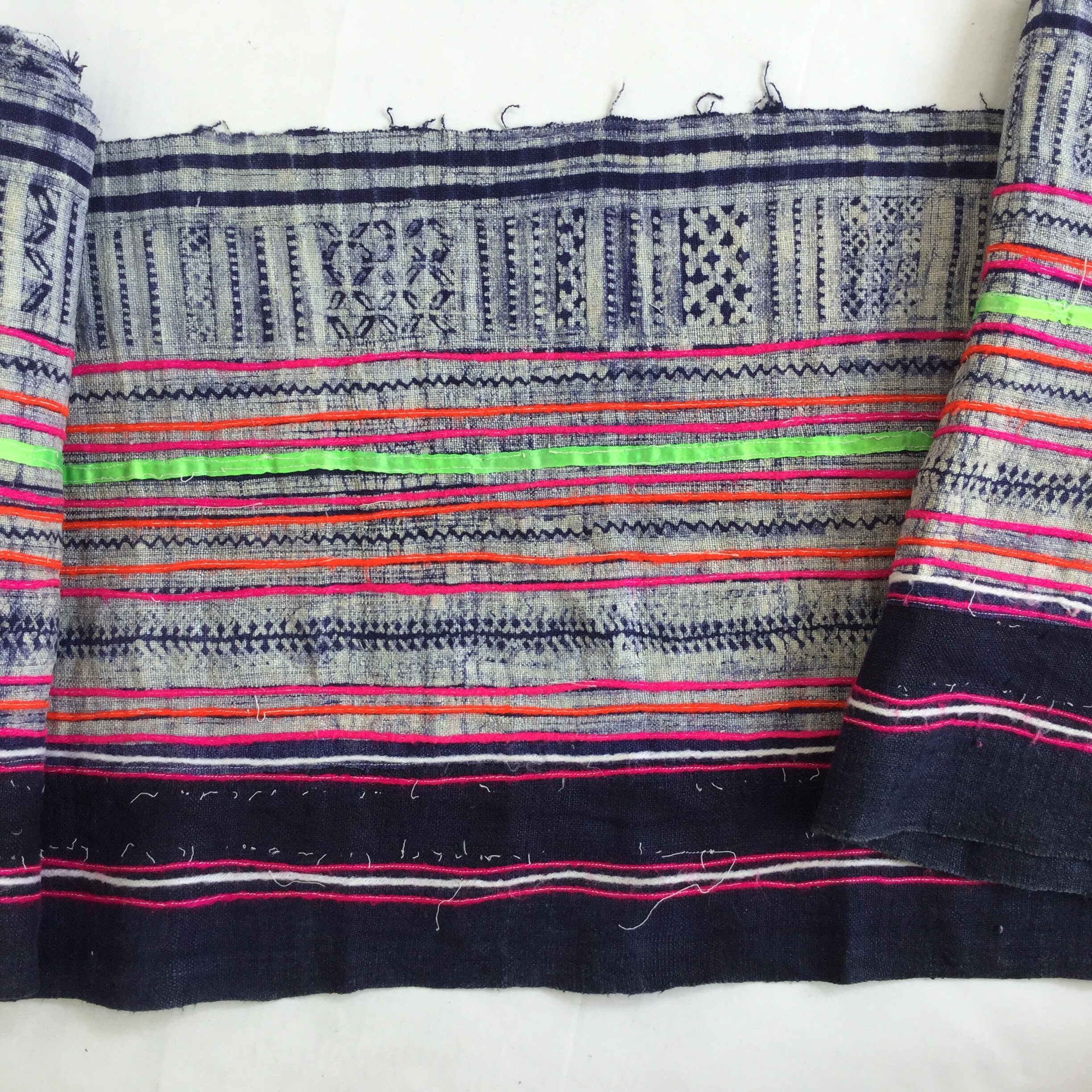 Special Natural Hmong Hemp Fabricvintage Hemp Hand Dyed - Etsy