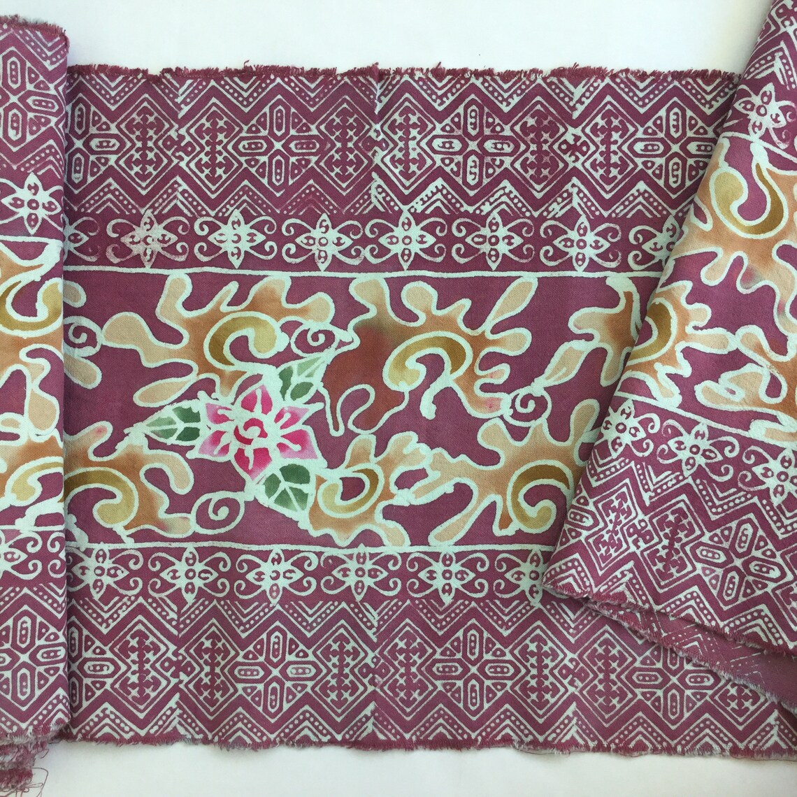 Sale Hmong cottonvintage Batik fabric textilestable | Etsy