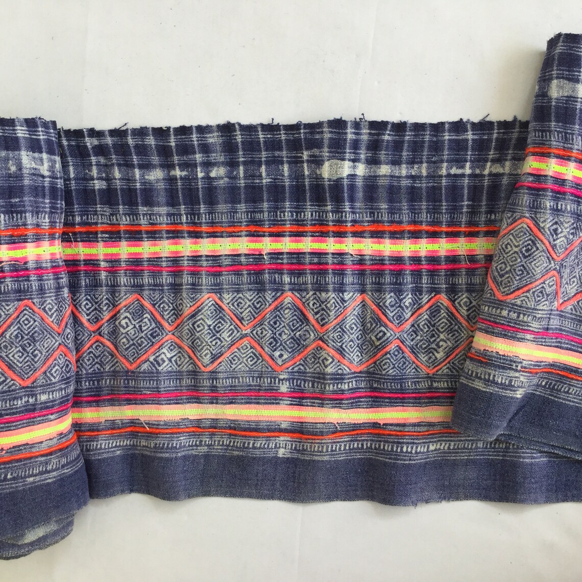 Special 2.9 M Long Natural Hmong Hemp Fabricvintage Hemp - Etsy