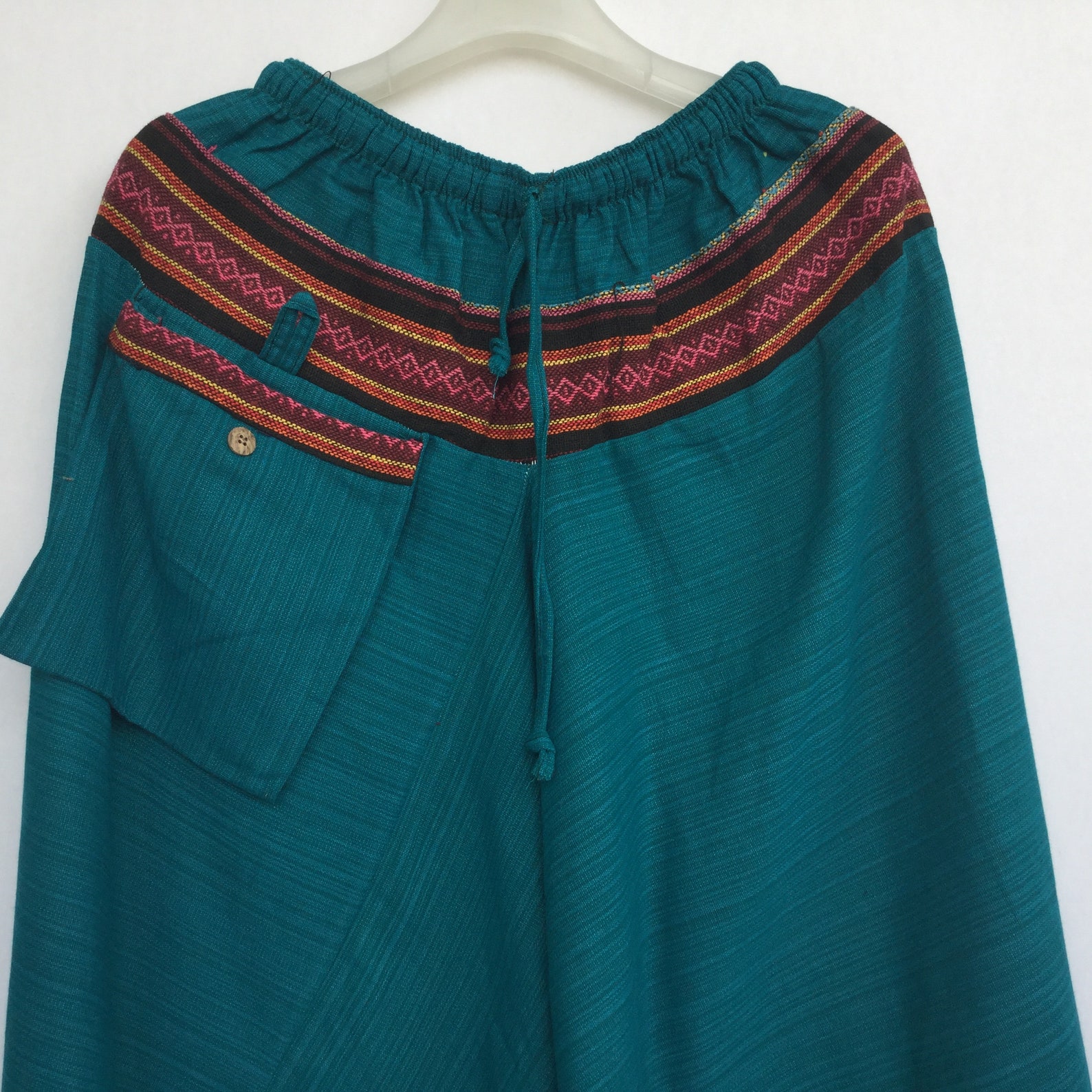 Hot Price PC12 Blue Alladin Pants Harem Pants Hmong | Etsy