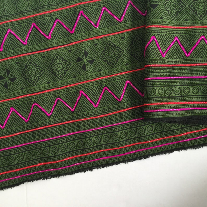 Sale Hmong Cottonvintage Batik Fabric Textilestable - Etsy