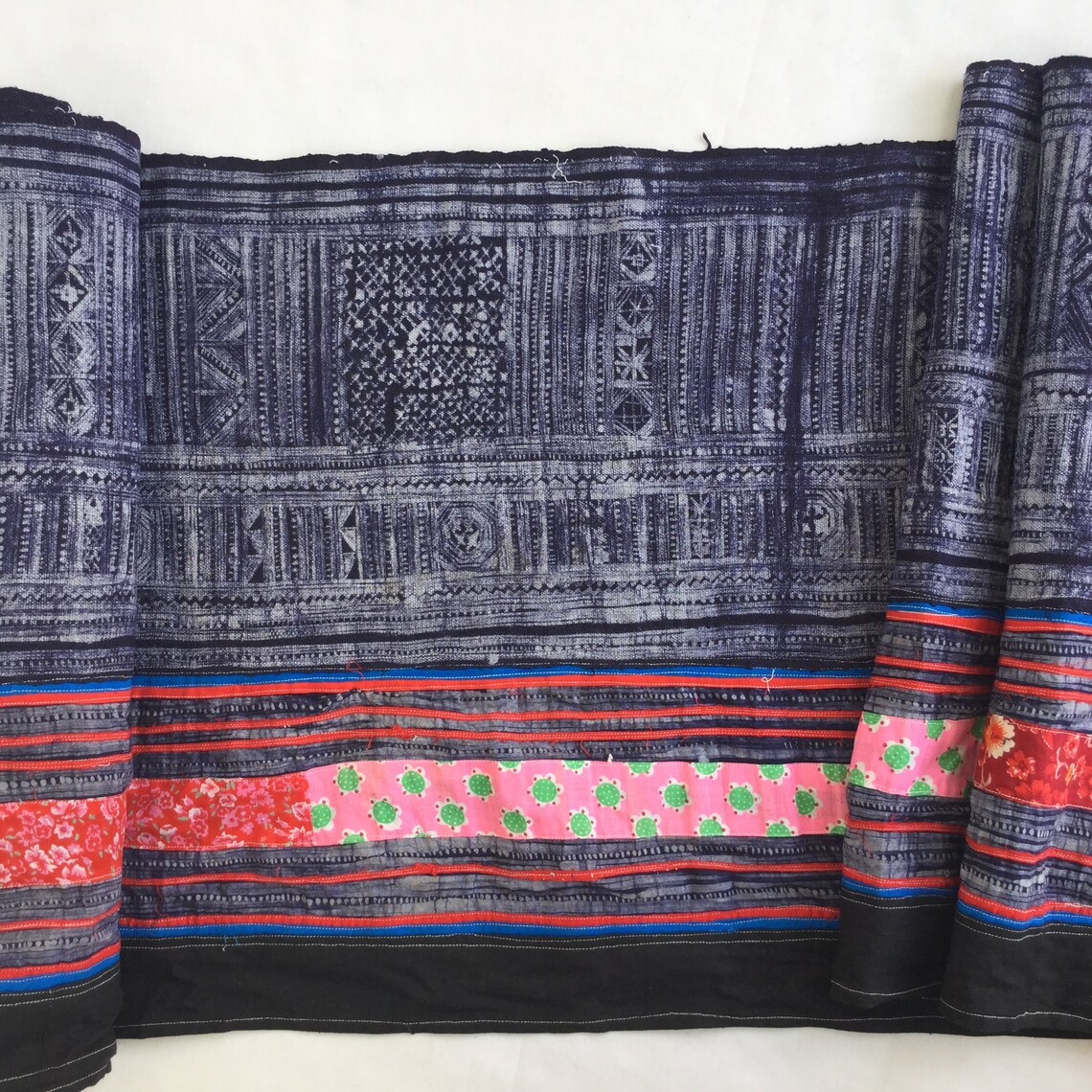 Special Natural Hmong Hemp Fabricvintage Hemp Hand Dyed - Etsy