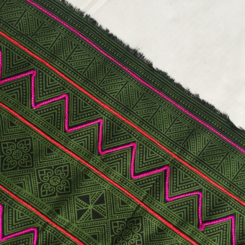 Sale Hmong Cottonvintage Batik Fabric Textilestable - Etsy