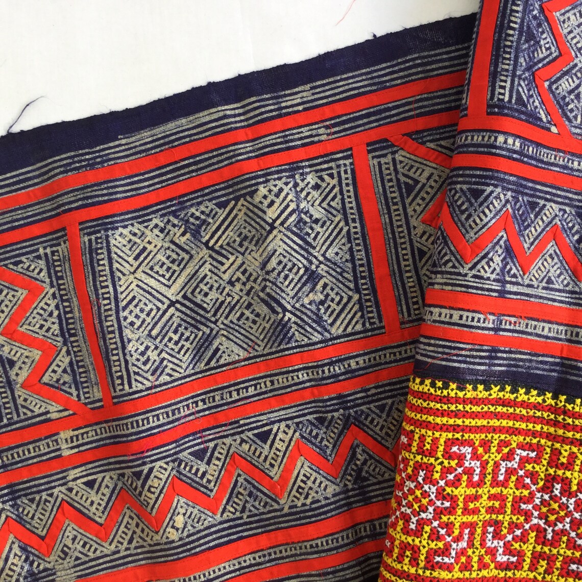 Special Natural Hmong Hemp Fabric Vintage Hemp Hand Dyed - Etsy