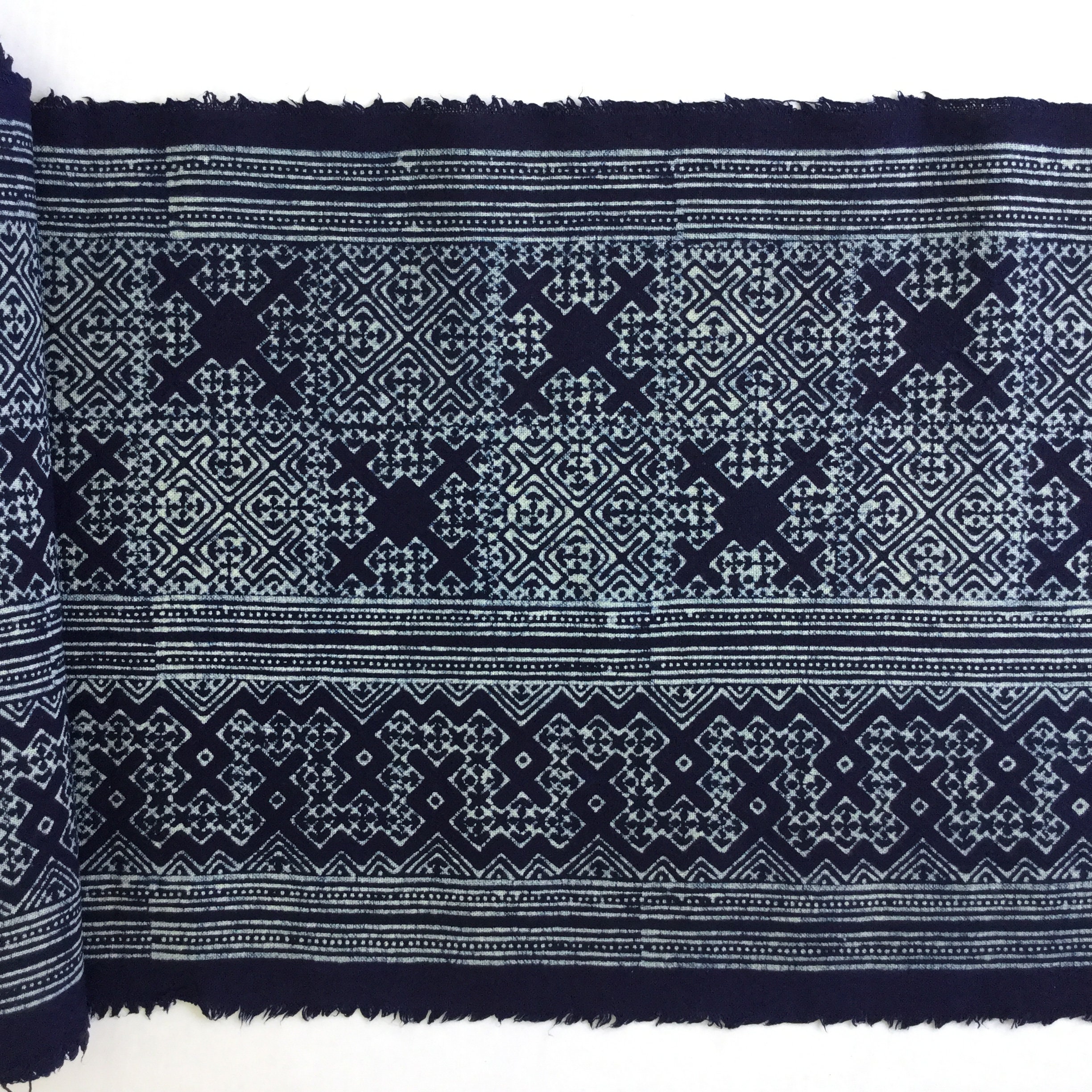 Shock Price 2.45 Meters long handwoven Hmong cotton | Etsy