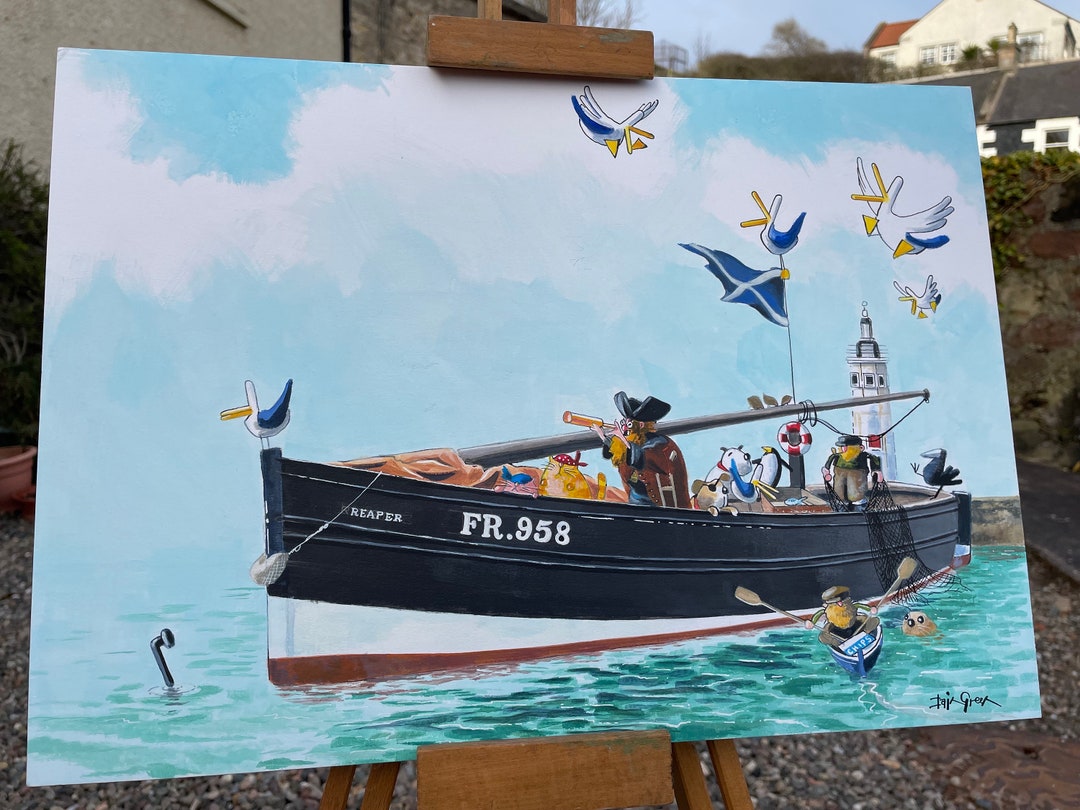 The Reaper. Restored Fishing Boat Based in Anstruther, Fife. - Etsy