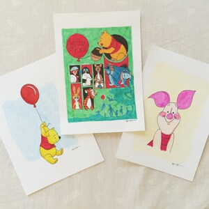 WINNIE the POOH POSTER - Disney Winnie the Pooh Characters Poster ...
