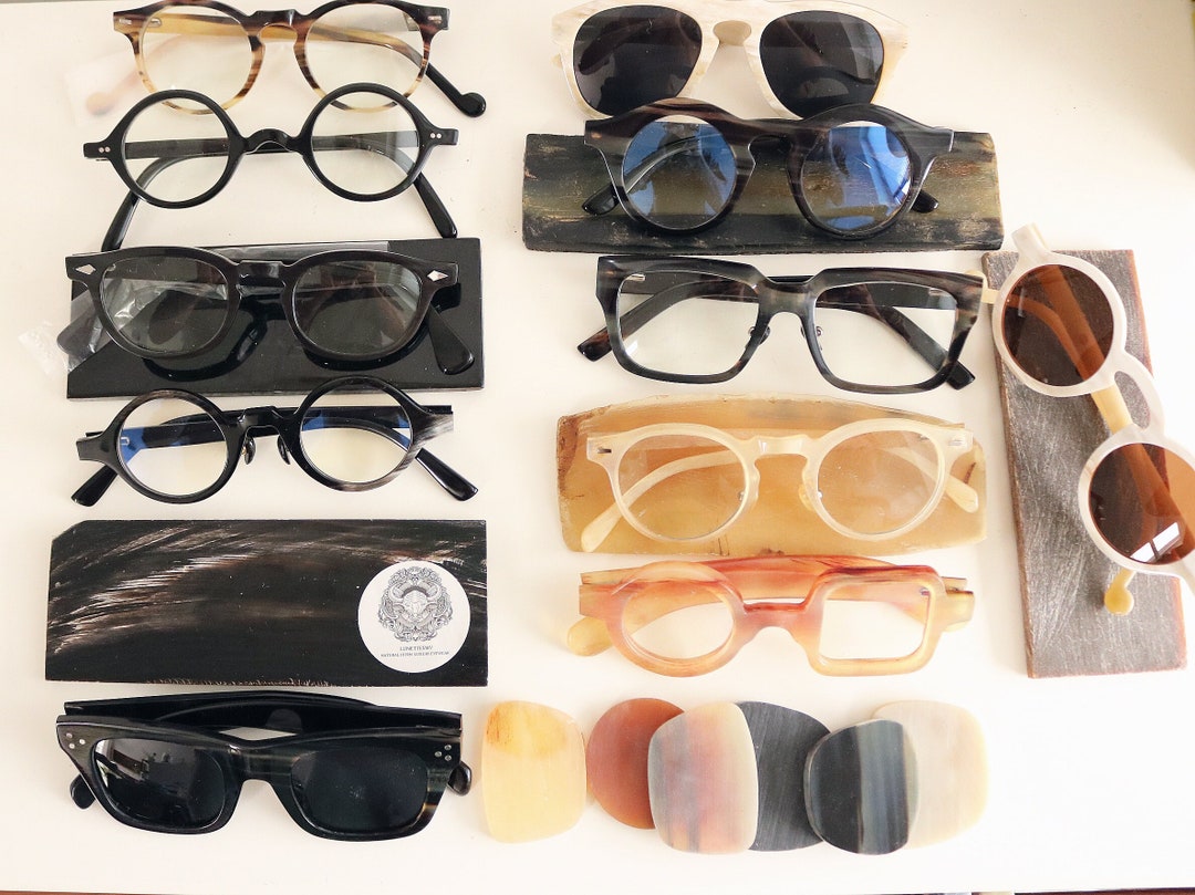 Individually Custom Made Natural Horn Frame Glasses / Sunglasses - Made ...