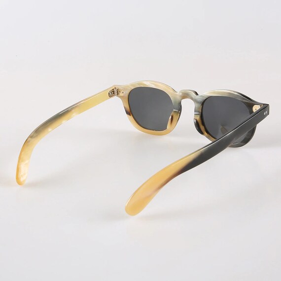 Genuine Natural Horn Handmade Glasses Frames - Carame… - Gem