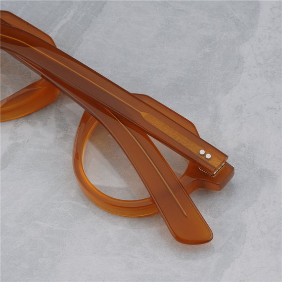 Vintage Japanese style Acetate Classic Small Polygon … - Gem