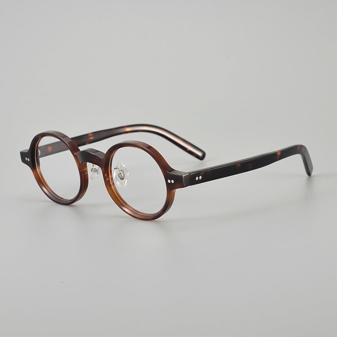 Vintage Italian Style Lightweight Titanium and Acetate Glasses Frames ...