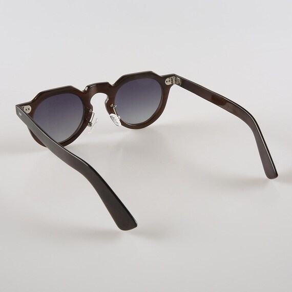 Genuine Natural Horn Handmade Glasses Frames - Dark B… - Gem