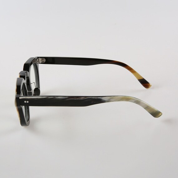 Genuine Natural Horn Handmade Glasses Frames - Rivets… - Gem