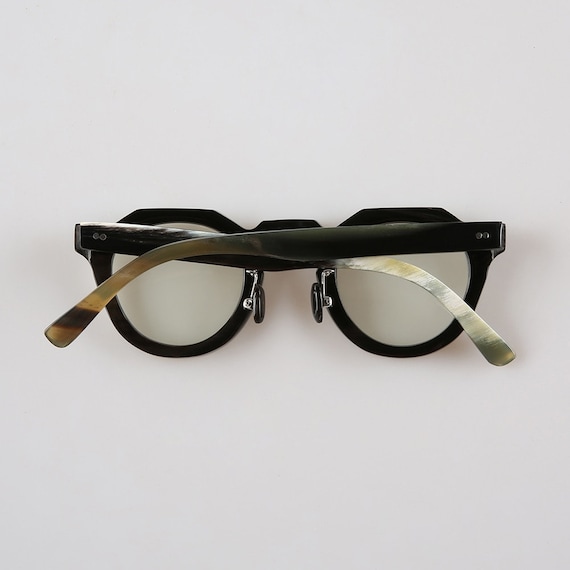 Genuine Natural Horn Handmade Glasses Frames - Rivets… - Gem