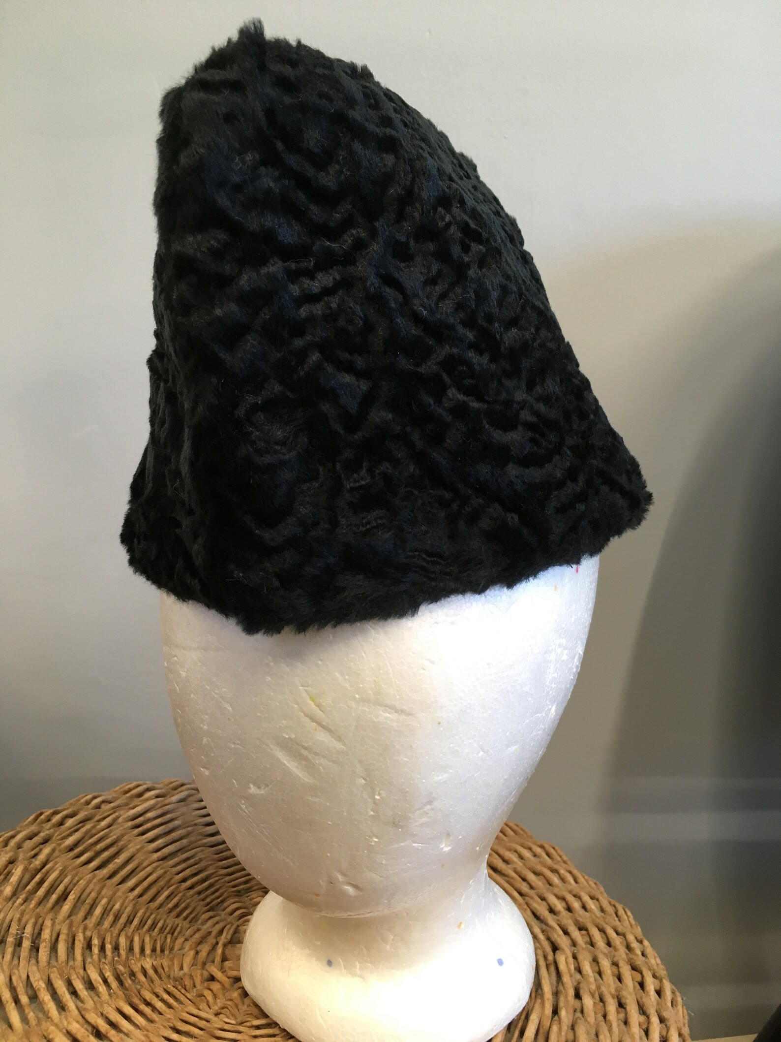 Vintage Astrakhan Fur Envoy Hat Persian LambMouton Cossack | Etsy