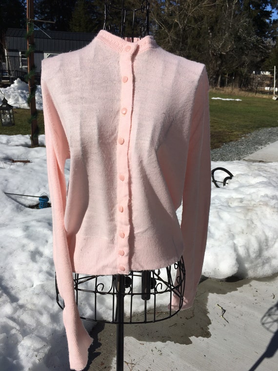Vintage 1950 Fashioned Pink Dupont Orion Small Button… - Gem