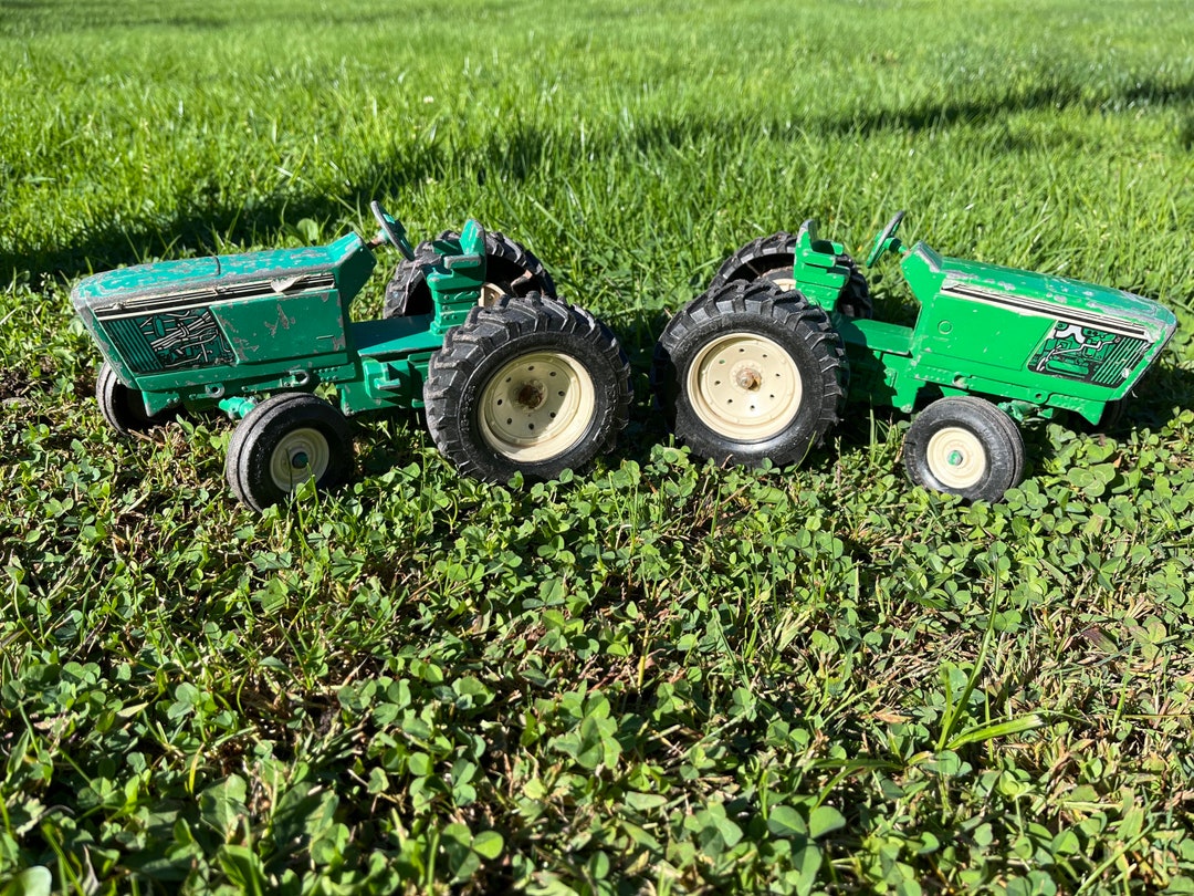 Vintage Green ERTL Farm Tractors 1970 Die Cast Toy Collectors Two to ...