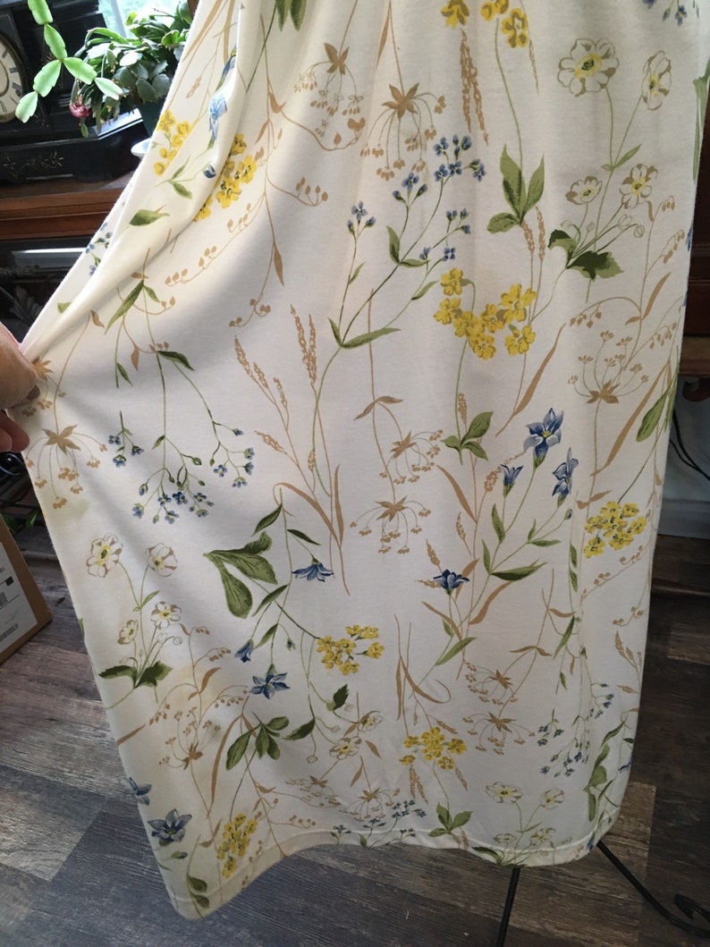 Bizzit Dress Sleeveless Long Floral Medium Coverup Nightgown - Etsy