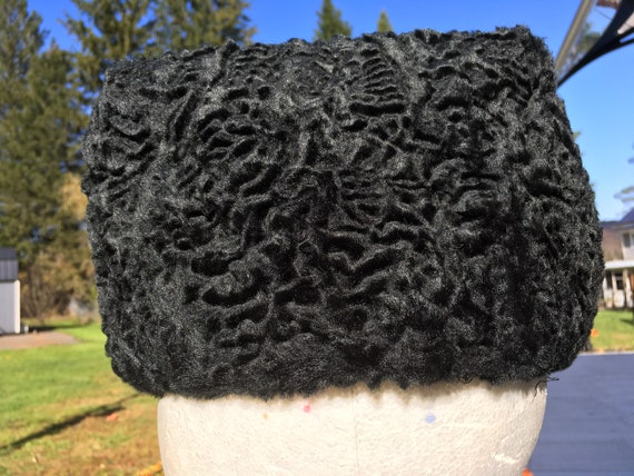Vintage Astrakhan Fur Envoy Hat Persian Lambmouton Cossack - Etsy