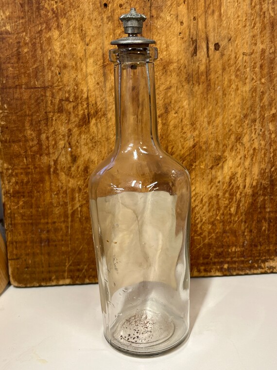 Antique Bay Rum Cologne Bottle Collector Barbershop D… - Gem