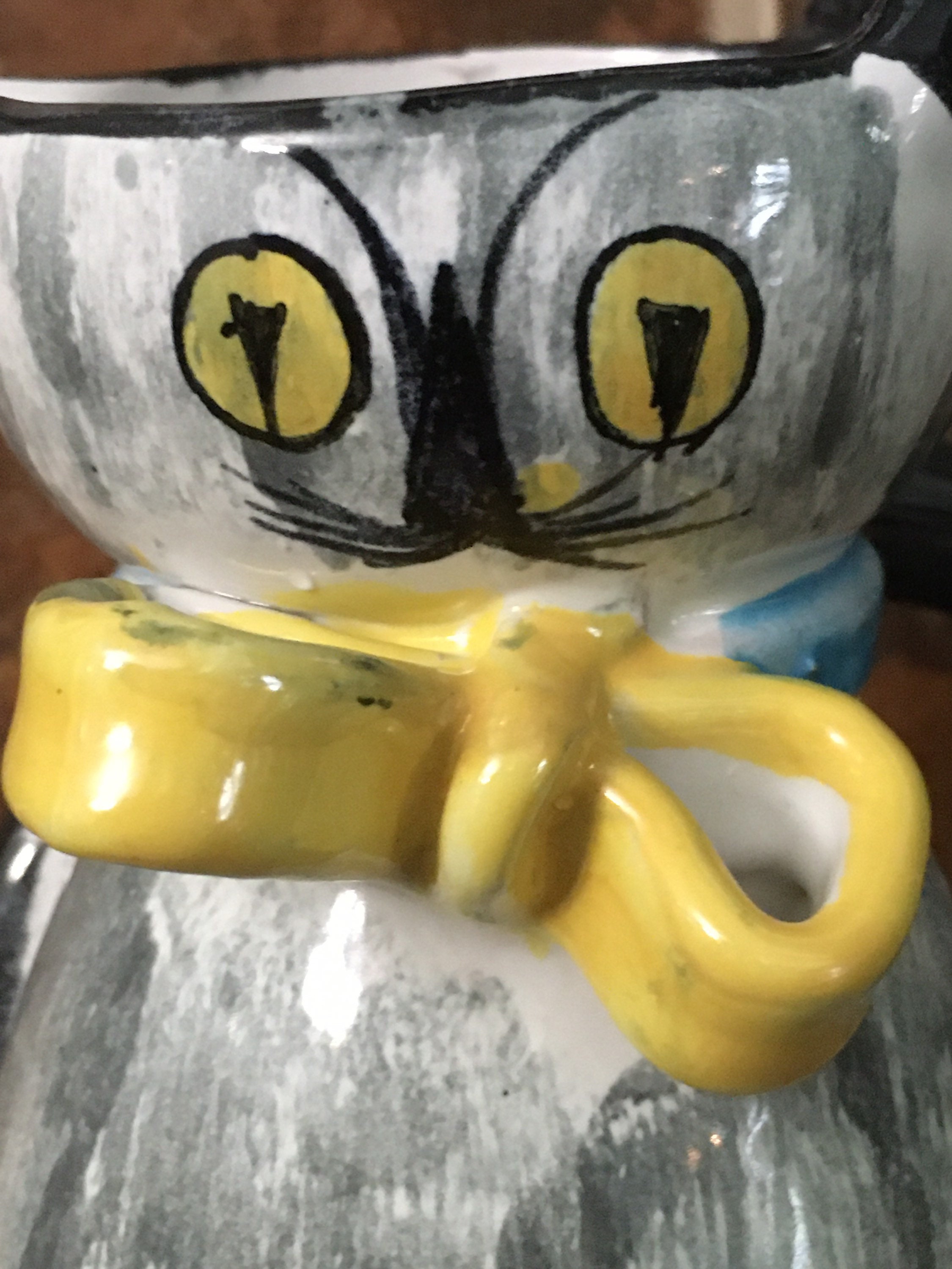 Vintage Cat Creamer Pitcher Itad 2 Shawnee Gray Creamer | Etsy