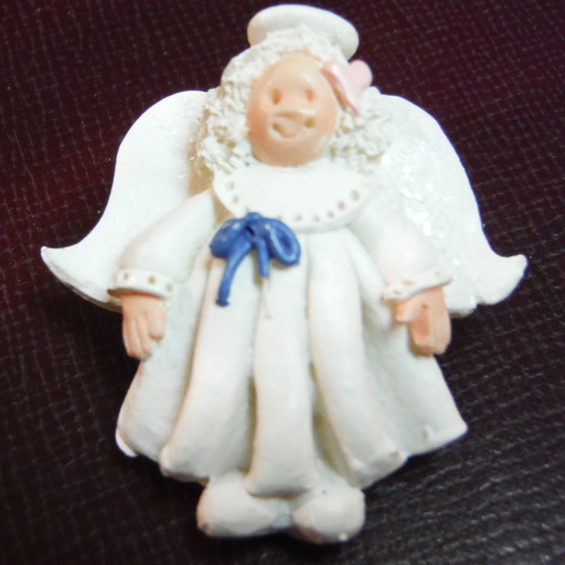 Polymer Clay Angel - Etsy