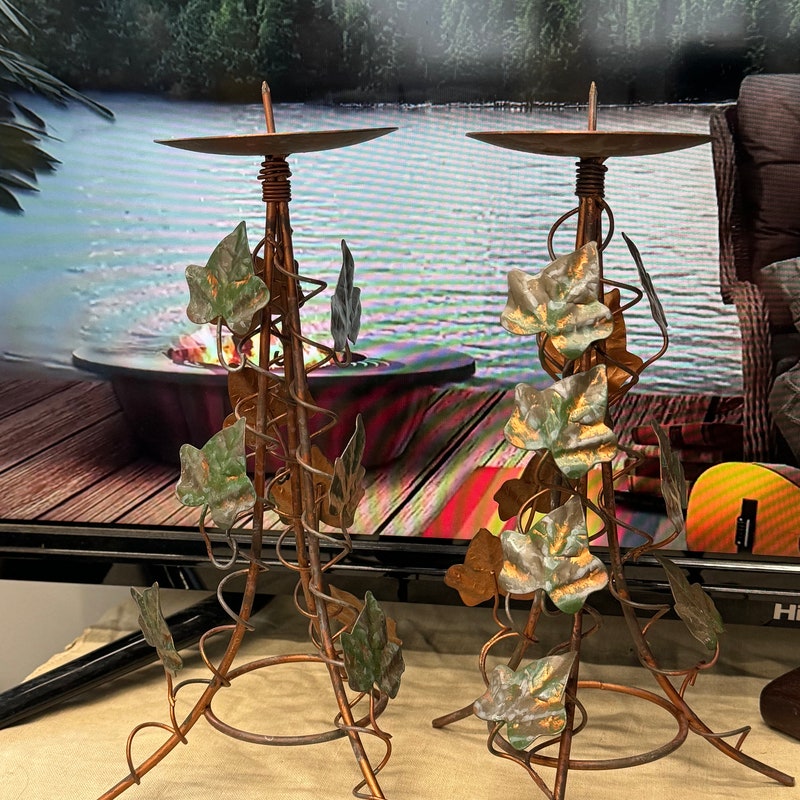 Wire Candle Holder - Etsy