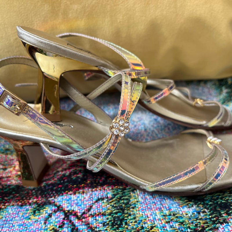Iridescent Heels for Women - Etsy