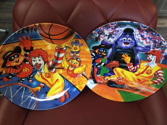 Collectibles Vintage Ronald McDonalds Sport Collectors Plates Dinner ...