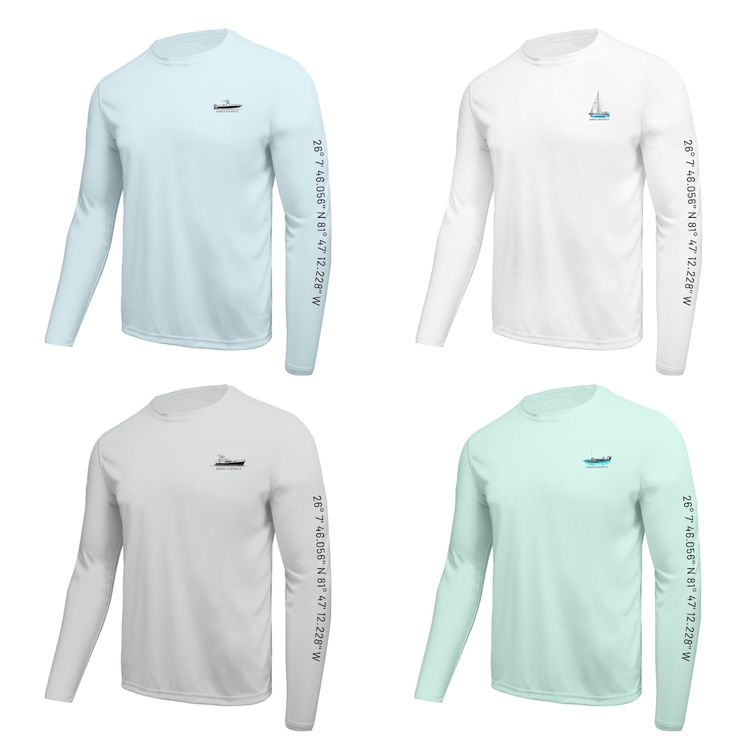 Custom Boat Shirts Boat Drawing Group Boating Shirts Matching Family ...