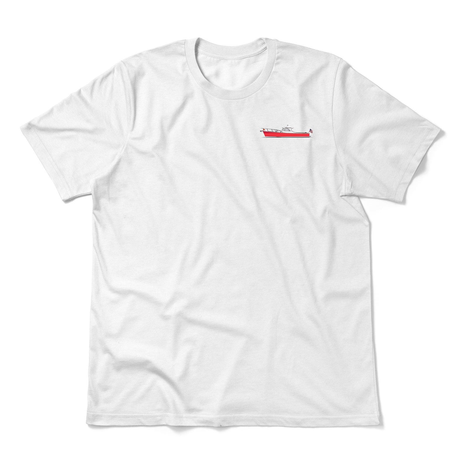 Custom Boat Tshirt Boat Drawing Boat Crew Shirts Matching Family Shirts ...