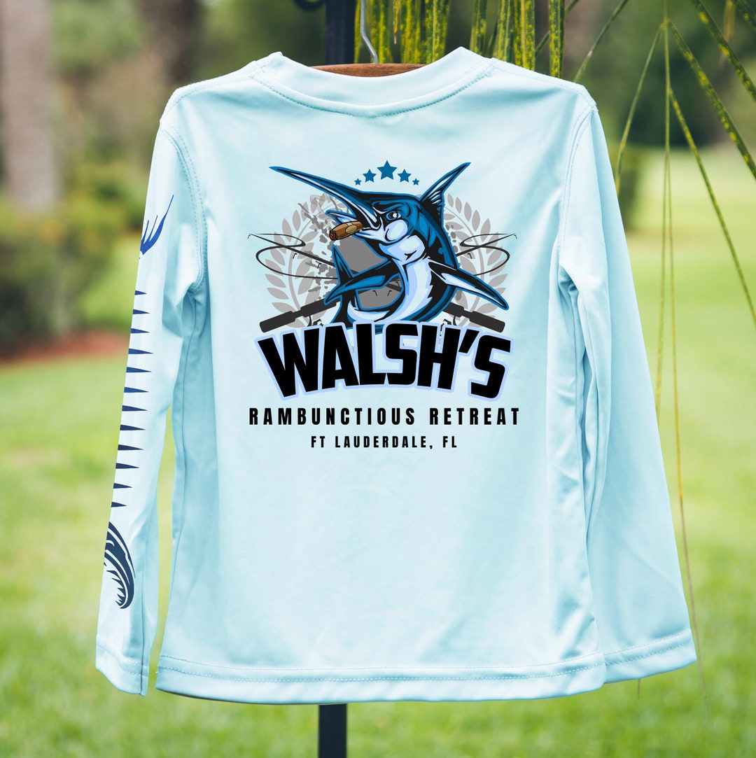 Custom Sun Shirt SPF 50+ Solar Performance Fishing Shirt - Etsy