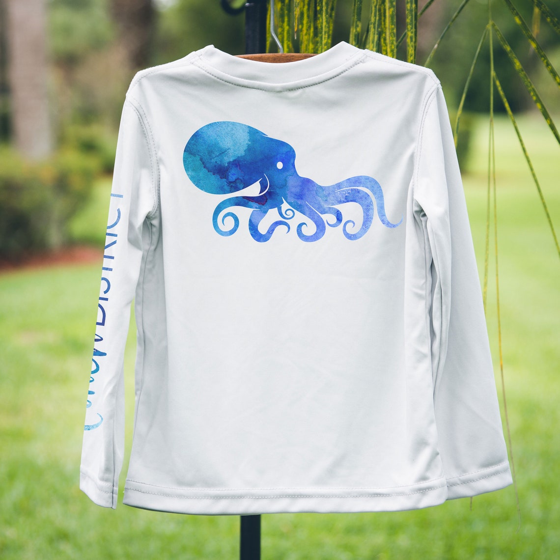 Octopus Rash Guard Swimwear UPF SPF Shirt Vacation Shirt | Etsy