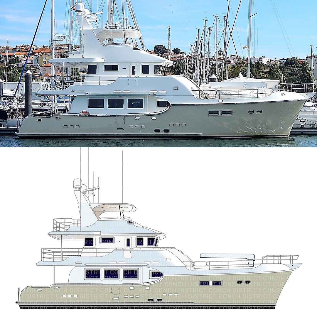 Custom Boat Drawing Boat Line Art Draw Your Boat Your Boat Vector Draw ...