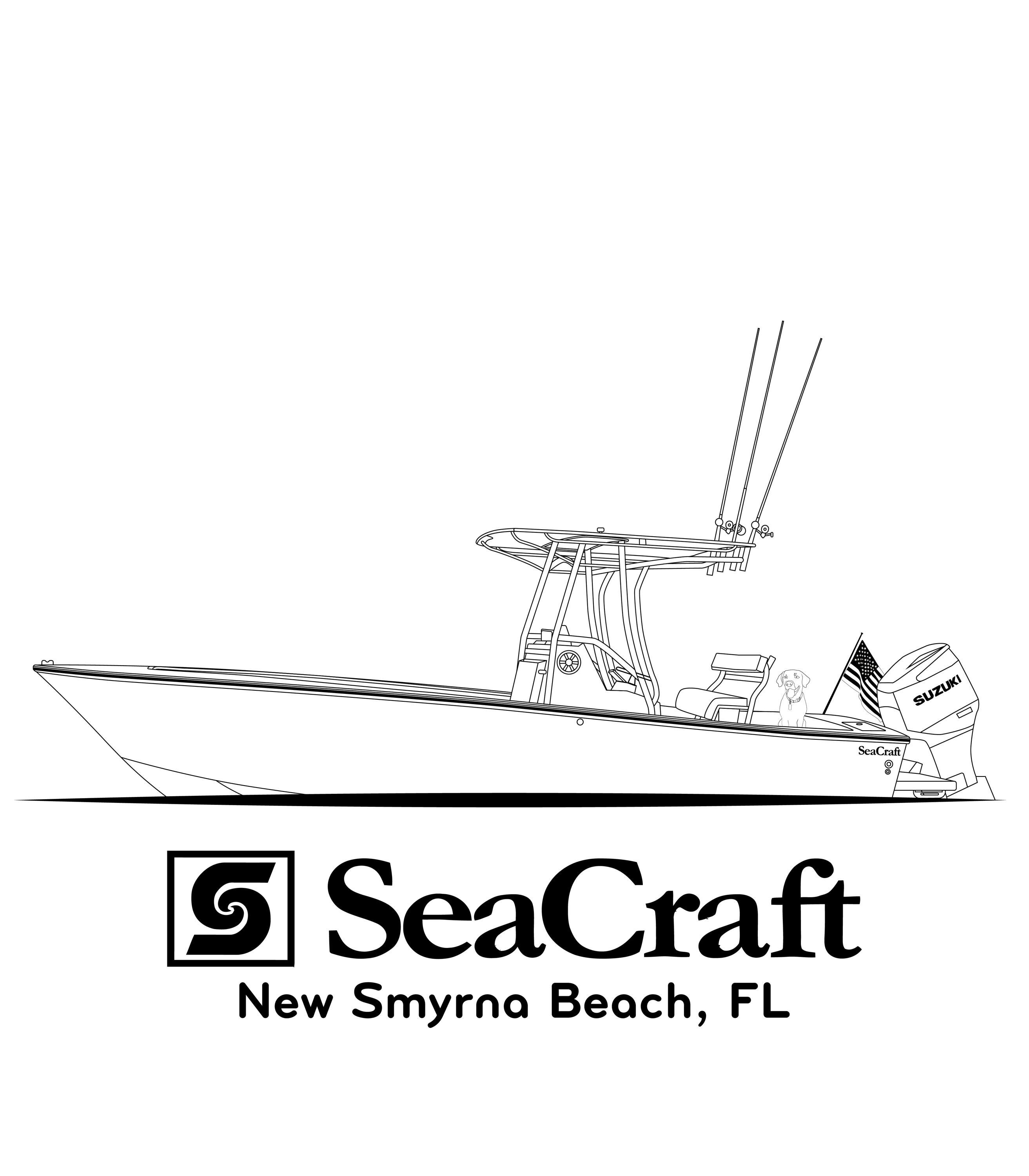 Custom Boat Drawing - Full Color & Line Art | Digital Boat Illustration ...