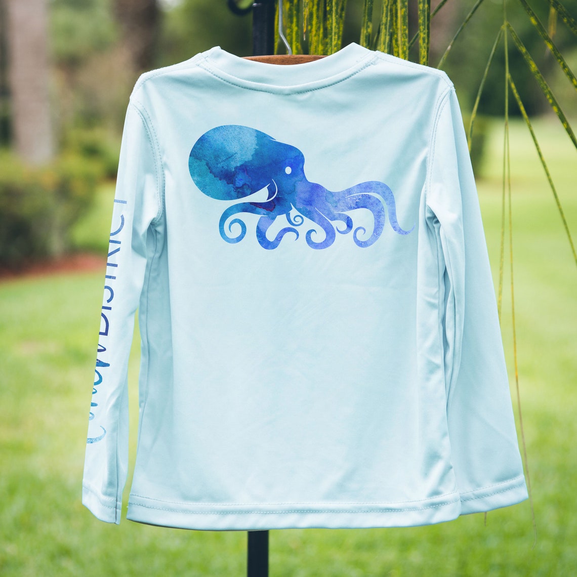 Octopus Rash Guard Swimwear UPF SPF Shirt Vacation Shirt | Etsy