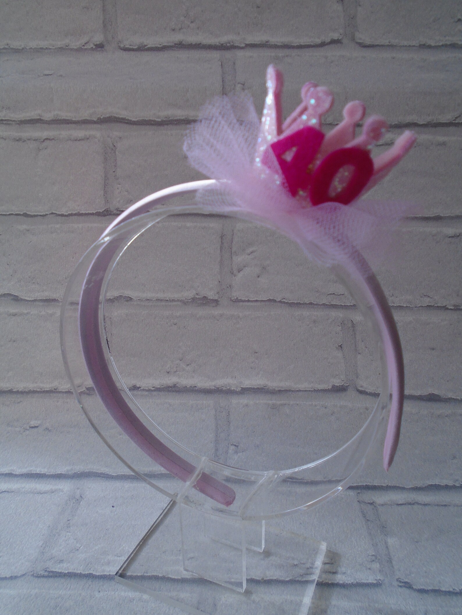 Birthday Crown Age Headband Choose Age Custom Glitter Crown - Etsy UK