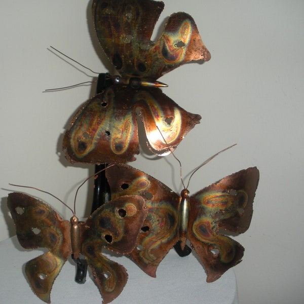 Metal Butterfly - Etsy